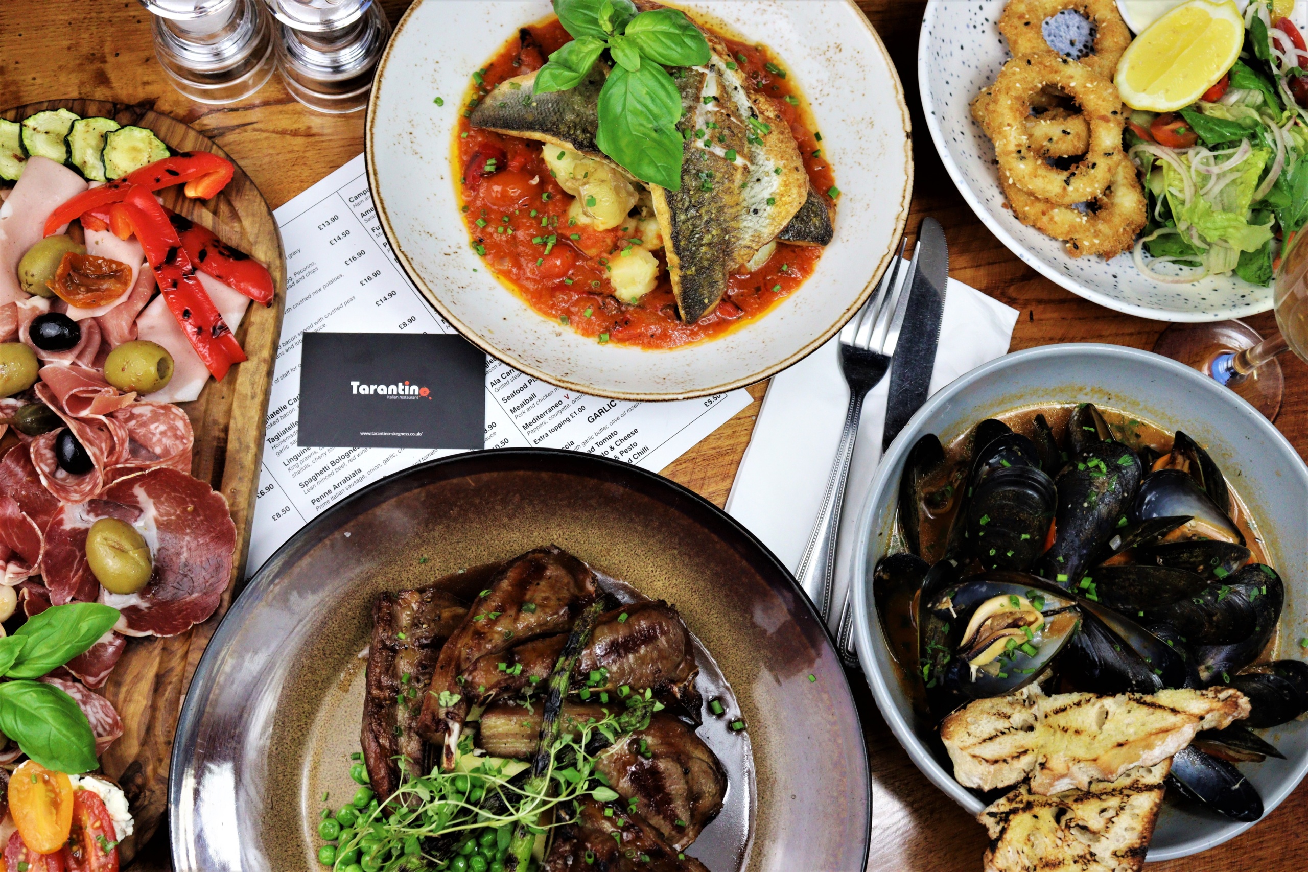 Tarantino Restaurant Skegness - Authentic Italian Food on the Coast